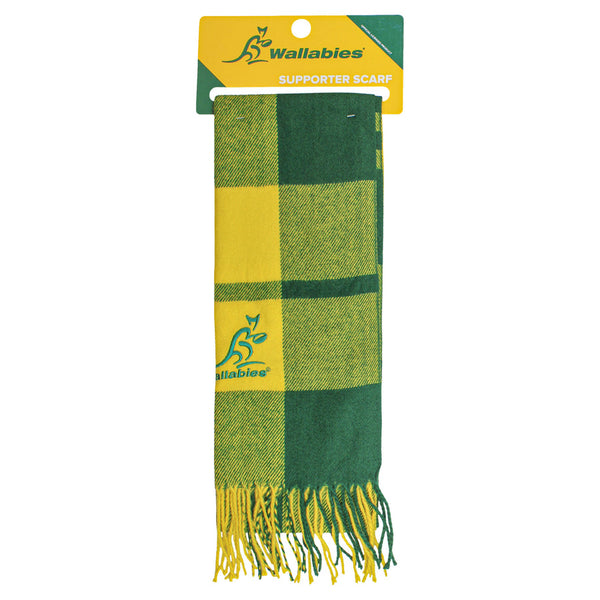Wallabies Tartan Scarf – Exclusive Collections Australia